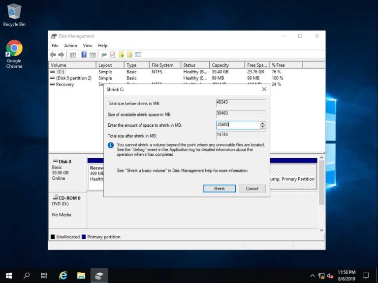 How To Reduce Virtual Disk In Vmware Vsphere 67 My Experiences