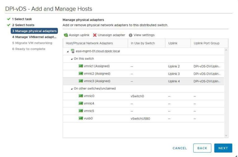 How to configure LACP on ESXi servers – My Experiences